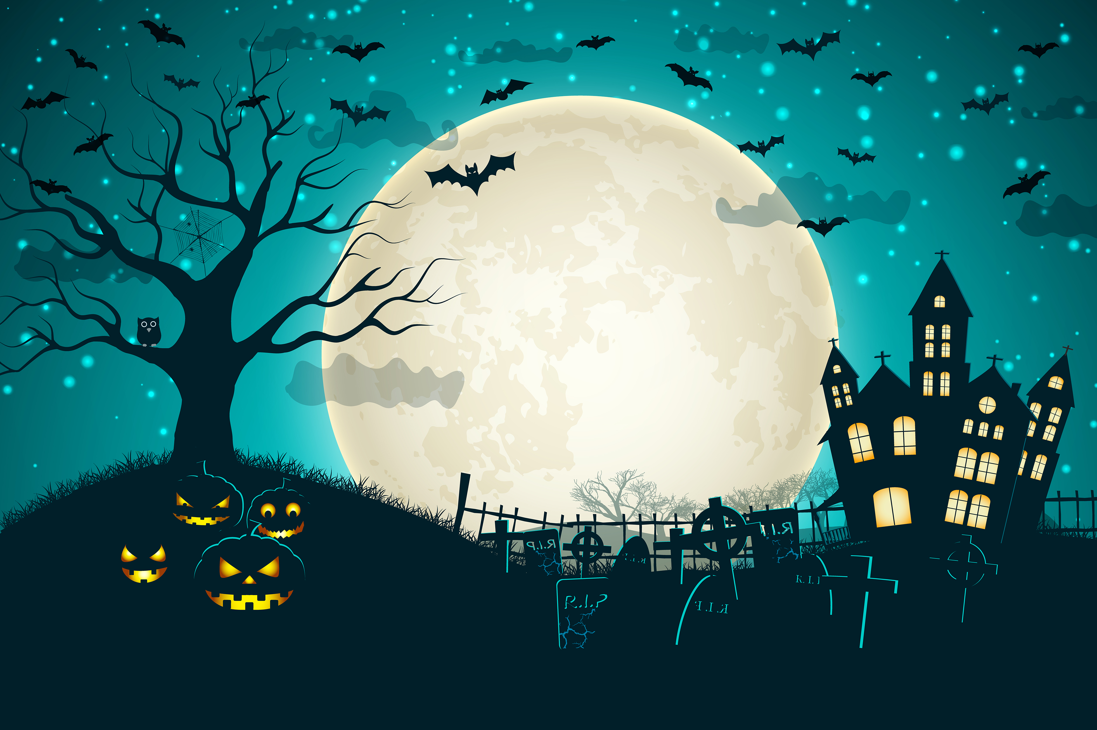 Fun Halloween Background – Yo Props