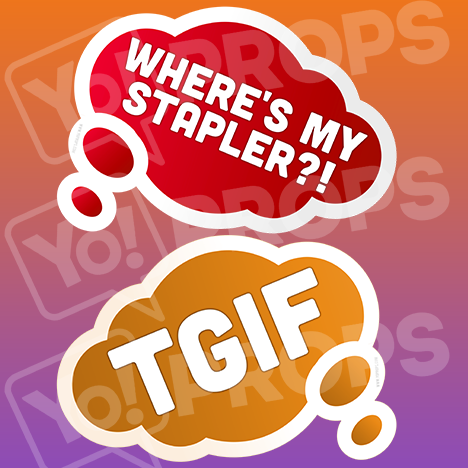 Corporate Prop - Where's My Stapler / TGIF – Yo Props