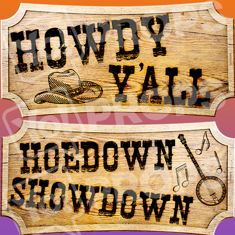 Western Prop – “Howdy Y’all / Hoedown Showdown” – Yo Props