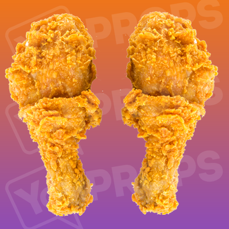 Oversized Food Prop - Chicken Leg Photo Booth Prop | YoProps – Yo Props