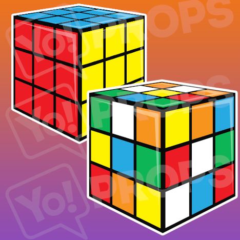80's Retro Prop - Rubix Cube – Yo Props